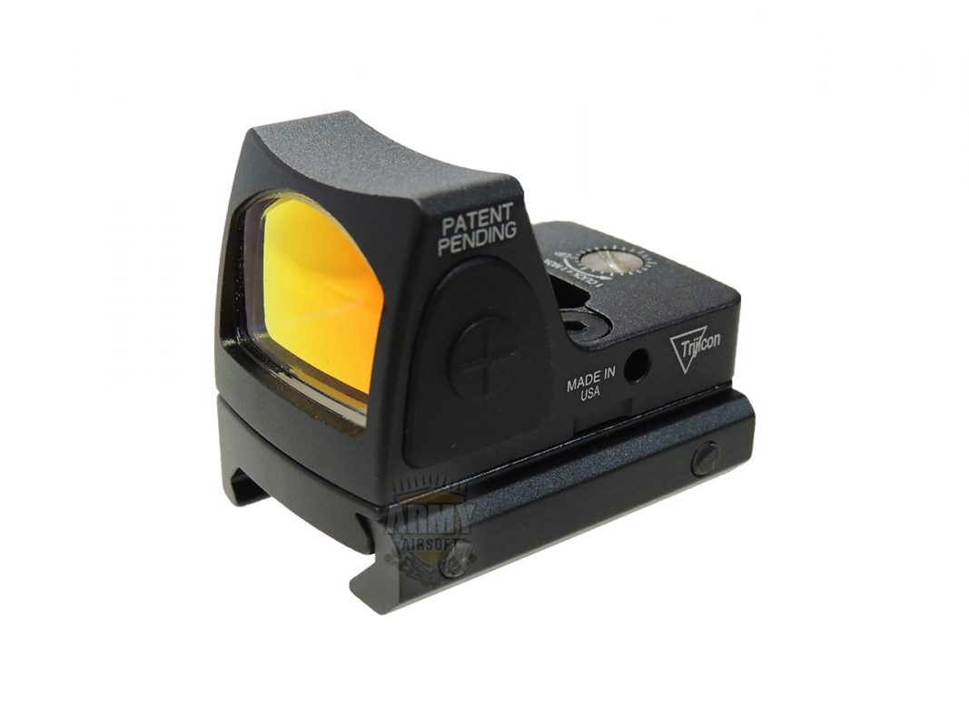 MINI RED DOT RMR PRETO - TRIJICON - PARA PISTOLA - Army Airsoft