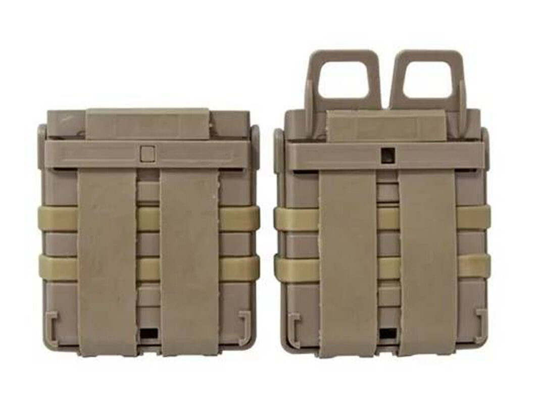 FAST MAG EM POLÍMERO (762) - TAN - Army Airsoft