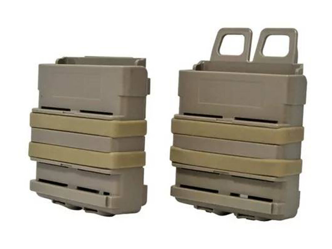 FAST MAG EM POLÍMERO (762) - TAN - Army Airsoft