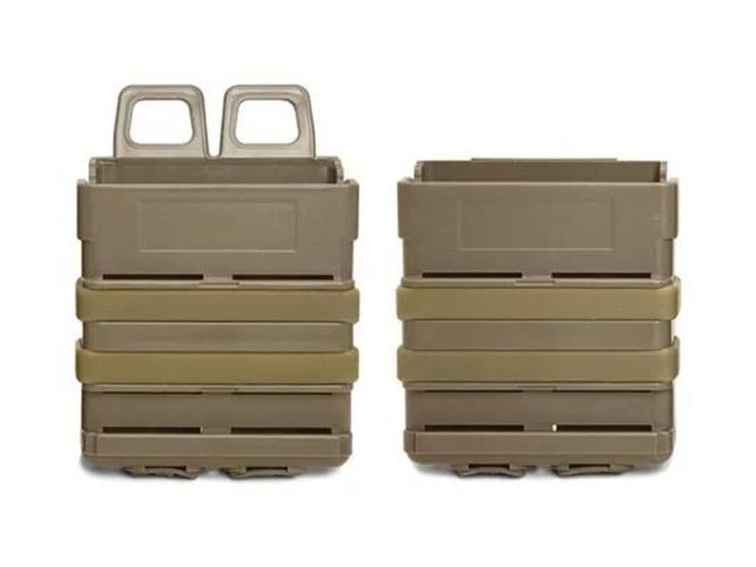 FAST MAG EM POLÍMERO (762) - TAN - Army Airsoft